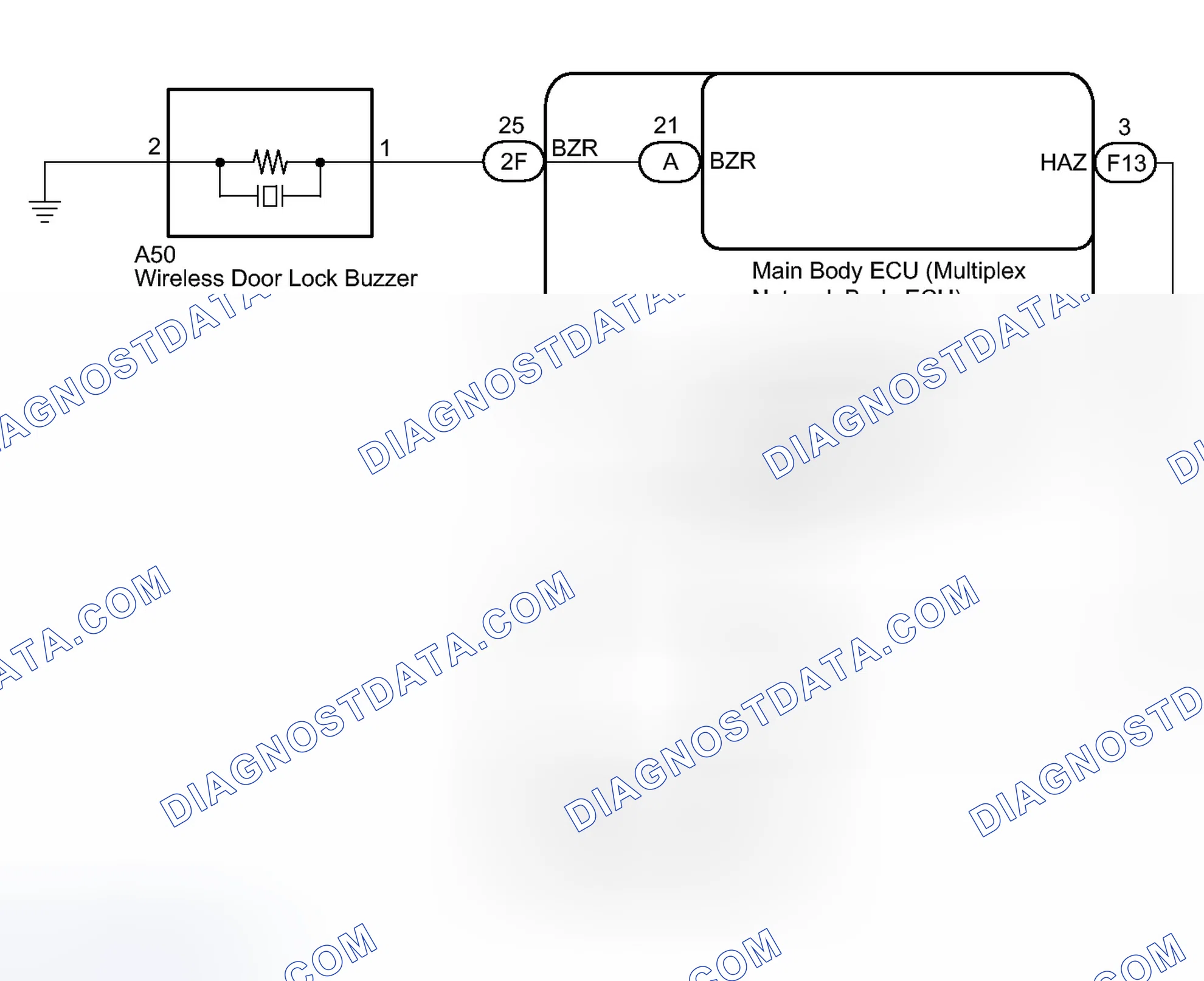 Wireless Door Lock Control System (Diagnostic Codes & Symptom Tests ...